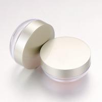 China 30ml Empty Clear Make Up Loose Powder Container Case With Lid for sale