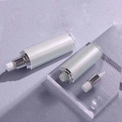 China 120ml Airless Cosmetic Acrylic Bottle For Packaging Customized for sale