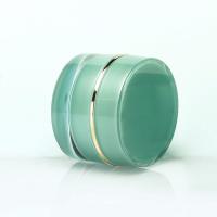 China 50ML Acrylic Plastic Cosmetic Cream Jar With Double Wall for sale