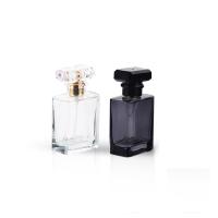 China Thick Refillable Clear Glass Spray Perfume Bottle Airless 30ML for sale