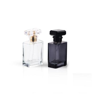 China Thick Refillable Clear Glass Spray Perfume Bottle Airless 30ML for sale