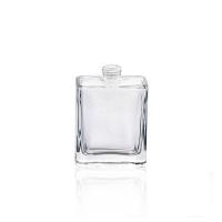 China Thick Refillable Clear Glass Spray Perfume Bottle Airless 30ML for sale