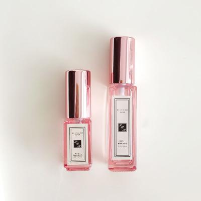 China Empty Clear Glass Pump Dispenser Bottle For Essential Oils Perfume 4ML for sale