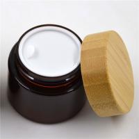 China PMMA 15g Bamboo Cream Jar For Cosmetic Packaging for sale