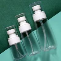 China 30ml U Shape Pump Dispenser Bottle For Travel Package PET Lotion Cream Bottle for sale