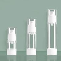 China Cosmetic Flat Airless Pump Bottles For Skincare Sparying for sale