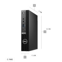 China Mini Dell Optiplex 7010 MFF Intel CPU i5-12500T 8G RAM 512G SSD Desktop for Computing for sale