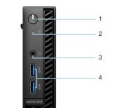 China Powerful Dell Optiplex MFF Micro Desktop Computer Intel B660 Chipset 8G DDR4 RAM 256G SSD for sale