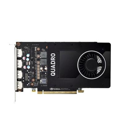 China 5G GDDR5X 160bit/200GBps Quadro P2200 Graphics Card for Professional Modeling and Rendering for sale