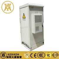 China 19 Inch Standard Galvanized Steel IP55 Outdoor Power Cabinet With AC220V Air Conditioner for sale
