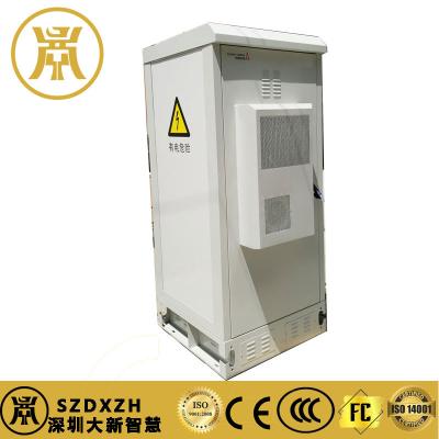 China 19 Inch Standard Galvanized Steel IP55 Outdoor Power Cabinet With AC220V Air Conditioner for sale