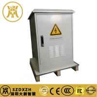 China Anti Corrosion Metal Outdoor Waterproof Electrical Cabinet Street Enclosure 15U for sale