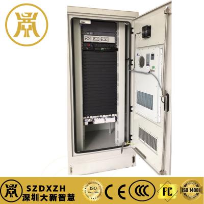 China Customized Weather Resistant Outdoor Power Enclosures Metal Communication Enclosure With PDU And Battery for sale