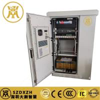 China Outdoor Waterproof Fiber Optic Communication Integrated Power Cabinet 2 Compartment Cabinet for sale