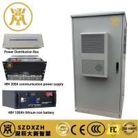 China 48V Communication Base Station Cabinet Power Storage Outdoor System With One Battery Shelf for sale