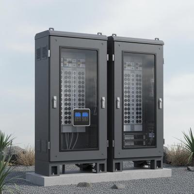 China One Compartment Outdoor Power Cabinet Featuring Front and Back Access and PDU Accessories Options Supporting Power Delivery for sale