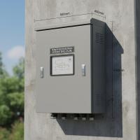China Wall Mount Outdoor Power Management Cabinet Featuring External Size 600800450mm Suitable for Power Distribution Systems for sale
