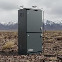 China 750mm 750mm 1750mm Outdoor Power Cabinet Featuring Powder Coating Surface Treatment and External Size 600 800 450mm Ideal for Harsh Environments for sale