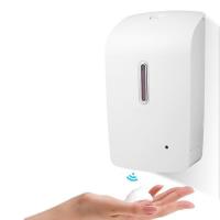 China Hotels Wall Mounted 1200ml Hands Free Hand Sanitizer Dispenser for sale