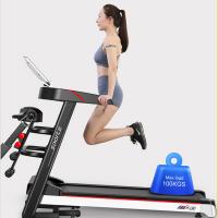 China LED Screen Smart Workout Training Equipments Folding Motorized Electric Treadmill for sale
