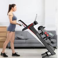 China LED Screen Smart Workout Training Equipments Folding Motorized Electric Treadmill for sale