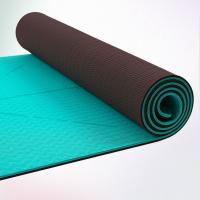 China Custom Printed Eco Friendly Yoga Matt Fitness TPE Pilates Yoga Mat 1830*610*6MM for sale