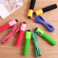 China Adjustable Speed Fitness Jump Ropes Sports Skipping Ropes Steel Wire Counter Jump Rope for sale