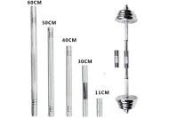 China Fitness Training Stainless 30cm Dumbbell Connector Rod Durable Non Slip for sale