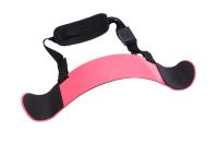 China Aluminum Alloy Bodybuilding WeightLifting Biceps Isolator Curl Arm Blaster For Biceps for sale