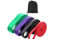 China Fitness Hip Resistance Exercise Bands Custom Logo Fabric Resistance Booty Bands for sale