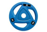 China 5.5lbs 22lbs 33lbs Competition Bumper Plates PU Color Dumbbell Barbell Plates for sale