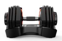 China Anti Rust Black Gym Fitness Dumbbells 15kg Adjustable Dumbbell OEM for sale