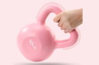 China Low Noise Fitness Kettlebells 5KG 10KG 15KG 20KG Kettlebell Set With Soft Grip Handle for sale