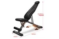 China 15kgs Commercial Workout Training Equipments Adjustable Weightlifting Bench for sale