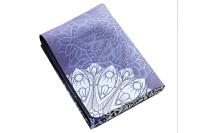China 1830*680*1.5MM Eco Friendly Yoga Gym Stuff Suede Rubber Foldable Travel Yoga Mat for sale