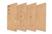 China Rubber Natural TPE Professional Yoga Mat No Smell OEM Foldable Large Pilates Mat for sale
