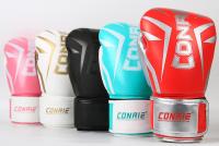 China OEM Logo Leather Boxing Gym Equipments 6OZ 10OZ Professional Boxing Gloves for sale