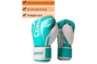 China OEM Logo Leather Boxing Gym Equipments 6OZ 10OZ Professional Boxing Gloves for sale