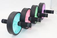 China 420G Multifunctional Fitness AB Wheel PP TPE AB Roller With Knee Pads for sale