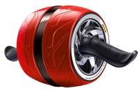China Home Gym Plastic Fitness AB Wheel Abdominal Wheel Roller With Mat for sale