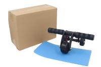 China Portable Strong Grip Abdominal Trainer Roller Home Fitness Exercise Equipment for sale