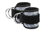 China Gym Fitness Adjustable Protective Wrist Ankle Straps With D Ring for sale