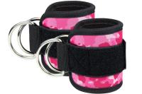 China Gym Fitness Adjustable Protective Wrist Ankle Straps With D Ring for sale