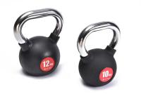 China Customized Logo 6KG Fitness Kettlebells Body Building Rubber Coated Cast Iron At Home for sale