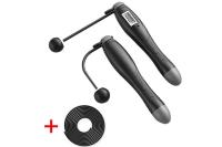 China Nonslip Handle Electronic Counting Skipping Rope With Bearing Weight for sale