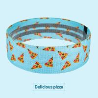 China Customized 33cm Hip Resistance Band Flat Elastic Yoga Latex for sale