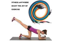 China Hip Latex Exercise Resistance Bands Workout Elastic 1200mm for sale