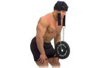 China Shoulder Strength Training 35.5 Inch Weight Neck Harness Head Trainer Fitness Accessories for sale