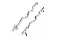 China Gym Equipment Solid Steel Olympic Barbell Bar 1.2m Length for sale