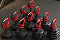China Fitness Women 40 Kgs Sand Dumbbell Set With Kettlebell Connector for sale